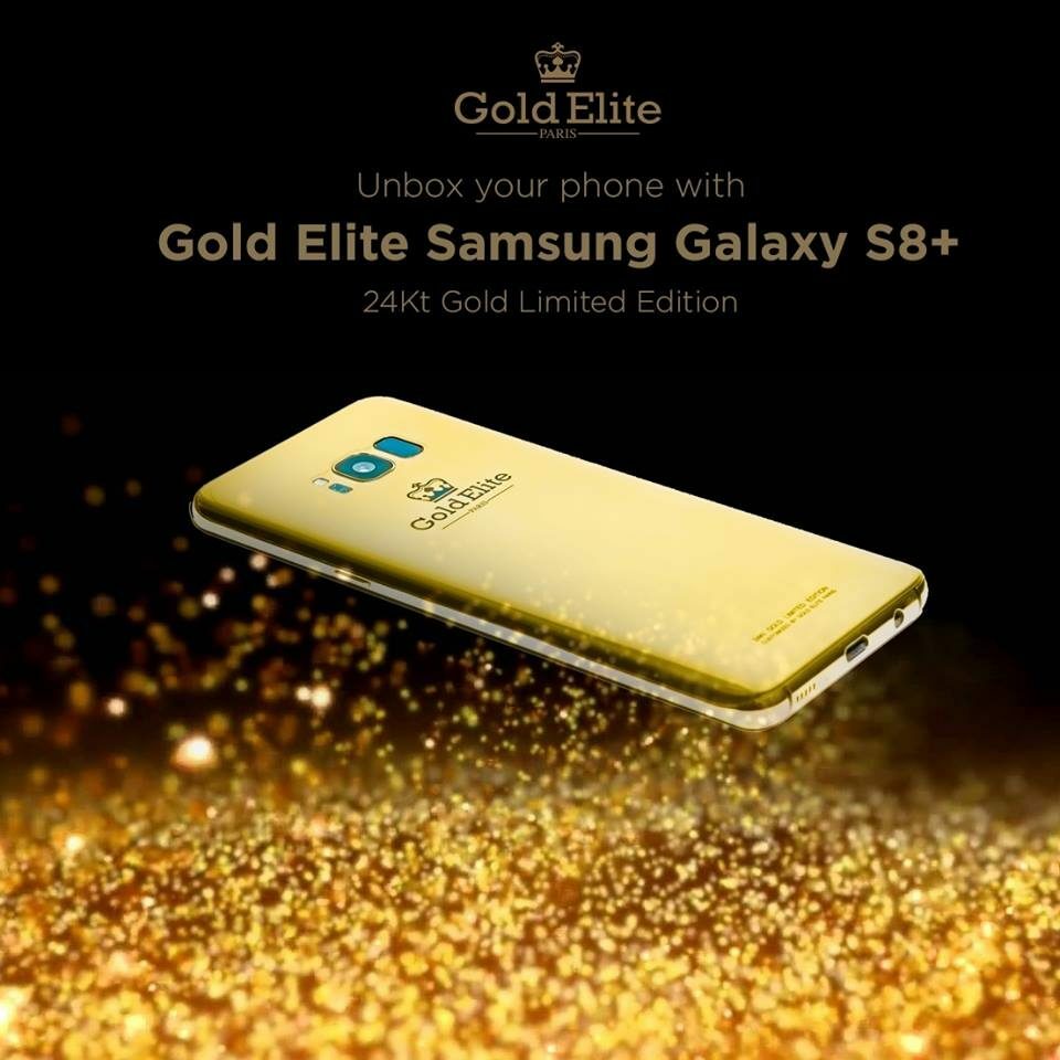 Gold Elite Paris Unveils Samsung Galaxy S8+ In Gold Edition | Robb ...